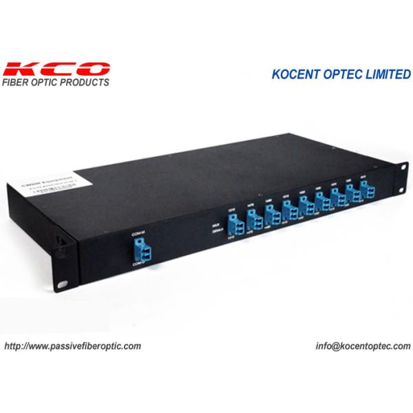 Quality Passive Fiber Optic Demux CWDM Rack-mount Patch Panel Fiber Optic 8 Channel Low for sale