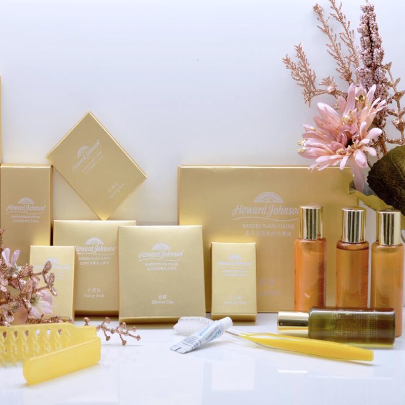 Disposable Shampoo Conditioner Shower Gel Body Lotion Hotel Amenities Set