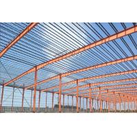 Quality High Strength Prefabricated Steel Structures , Prefab Metal Warehouse Building for sale