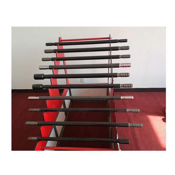 Quality MF Round Top Hammer Drill Rods For Tunnelling for sale