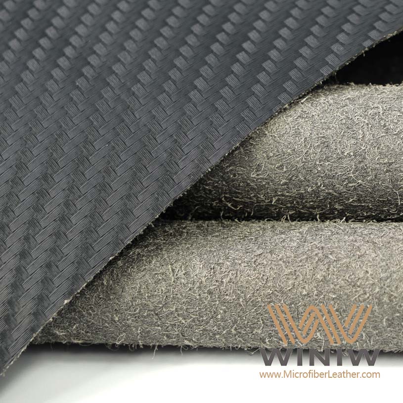 carbon fiber texture Bags Vegan Leather