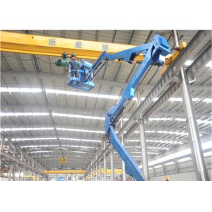 Quality Rough Terrain Electric Articulating Boom Lift Z-40E 12M 5.32*1.75*2.00m Overall for sale