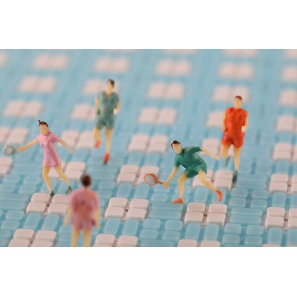 Quality Luminous Rubber Polypropylene Basketball Court Multi Purpose for sale