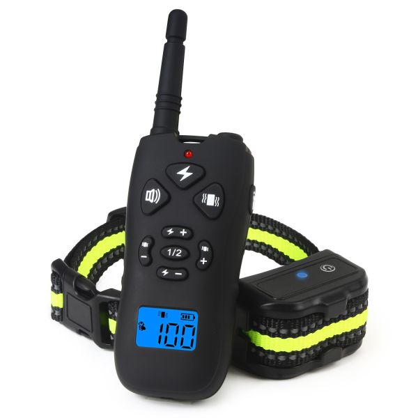 Quality Outdoor Remote Control Dog Training Collars Rechargeable Dog Bark Training Collar for sale