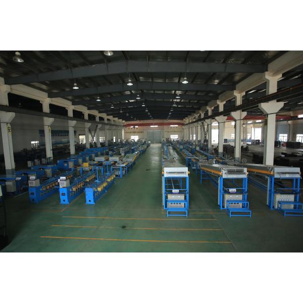 Quality Round Copper Wire Annealing Machine Sky Blue With Water Seal Protection for sale