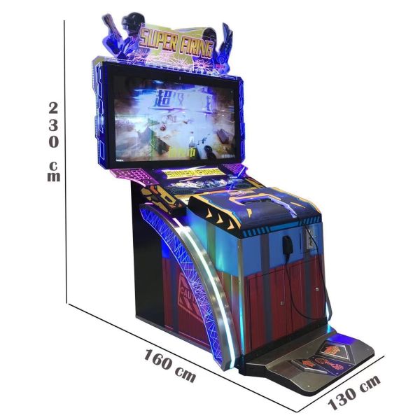 Quality Super Firing Shooting Game Machine Video Arcade Gun Shooting Machine for sale