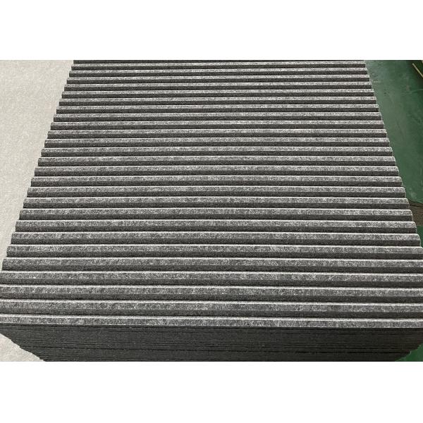Quality 100% Polyester Fiber 3D Acoustic Wall Panels Soundproof for sale