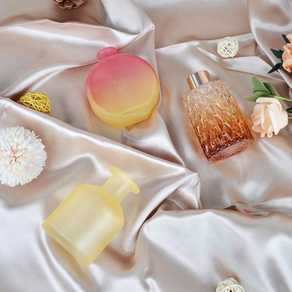 Quality Home Decorative Reed Diffuser Bottle 50ml Hexagon Aromatherapy Glass Bottles for sale