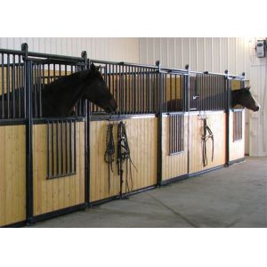 Quality Fully Galvanized Horse Stall Panels For Western Riding Schools / Horse Barn for sale