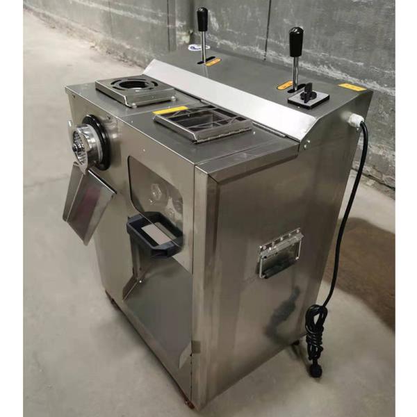 Quality Hotel Commercial Meat Cutter And Grinder Small Desktop Stainless Steel for sale