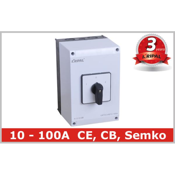 Quality Waterproof Multi Position Selector Switch 100 Amp Changeover Switch for sale