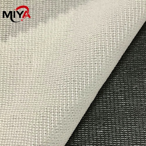 Quality Tricot Fusible Interfacing 100% Polyester Woven Knitted Stretched for sale