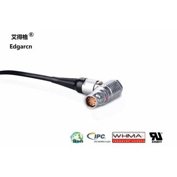 Quality Black Overmolding Push Pull Cable Assemblies Ul 20059 Push Pull For Rolux for sale