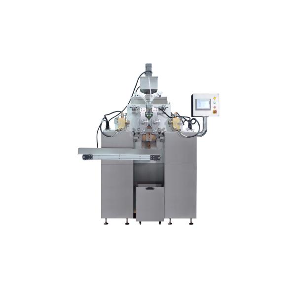 Quality Die Roll Size Ф150x50mm Rolling Type Soft Gelatin Capsule Filling Machine With High Filling Precision for sale