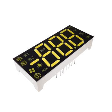 Quality Ultra Red /Yellow Green/Amber Triple Digit 17mm 7 Segment LED Display For for sale