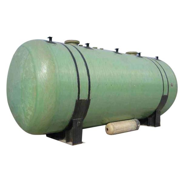Quality Harmless Treatment Water FRP Horizontal Tank Durable Easy Installation for sale