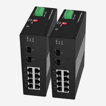 Quality EMC Industrial Smart Switch IEEE802.3Af/At 10 Port Switch for sale