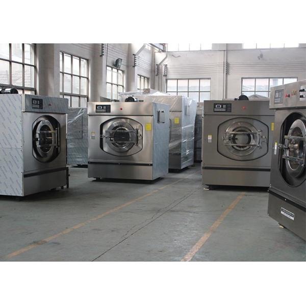 Quality Automatic Commercial Laundromat Equipment , Stainless Steel Washer Dryer for sale