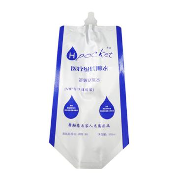 Quality Milk liquid food packaging bag OEM wholesale independent suction pocket for sale