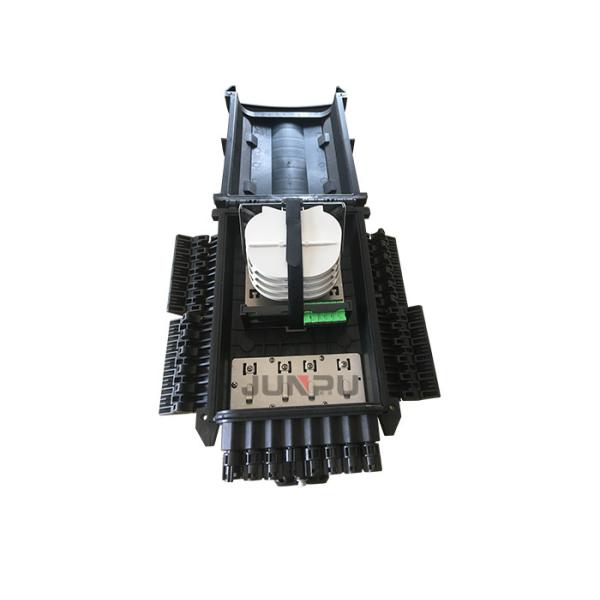 Quality Outdoor 96 Core Fiber Optic Splice Closure , 2 In 24 Out Fiber Optic Joint Enclosure for sale