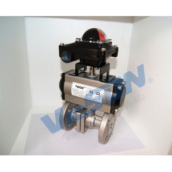Quality Durable Two Way Pneumatic Valve Medium Temperature High Performance for sale
