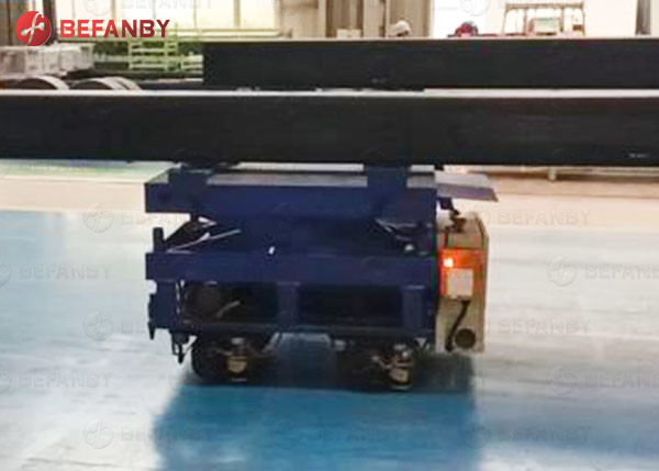 Quality Trackless Electric Lifting Moving Transfer Cart for sale