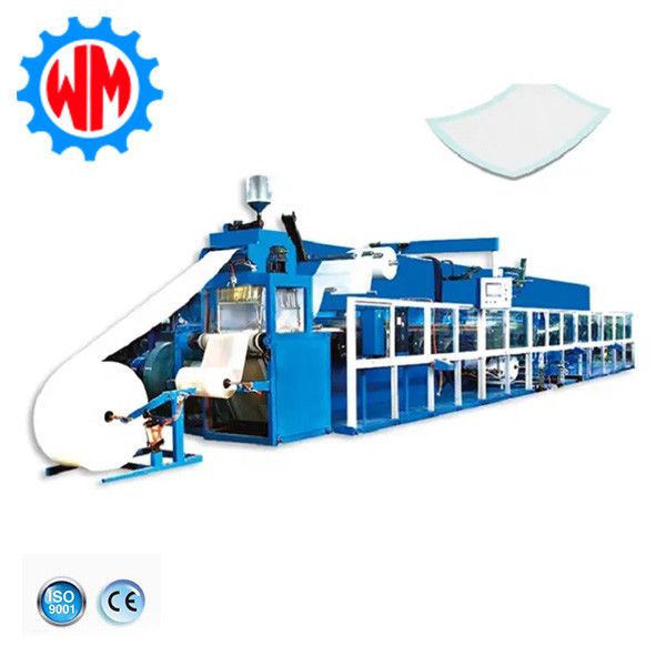 Quality High Efficiency Underpad Production Line 250 Meters/Min CE Approval for sale