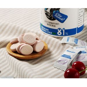 Quality Rich nutrition health children prebiotic milk tablet with individual package for sale