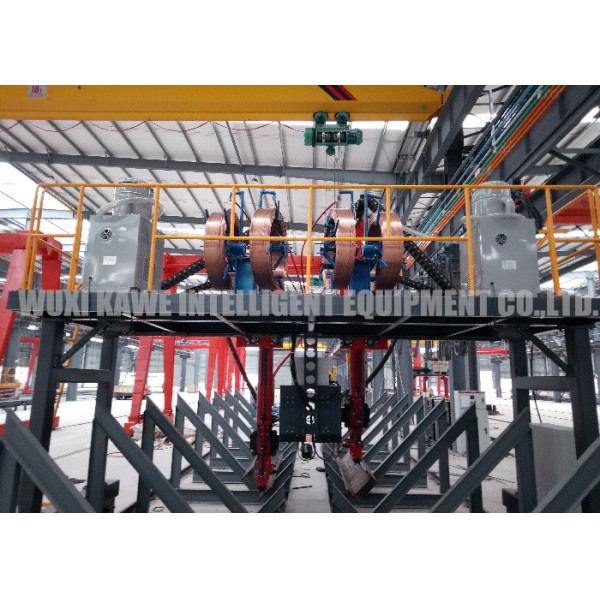 Quality Automatic H Beam Gantry Welding Machine Gantry Welder 0.1-1m/min for sale