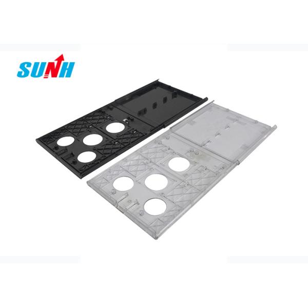 Quality Plastic Customized Lift Elevator Parts LOP Lightweight Black / White Frame for sale