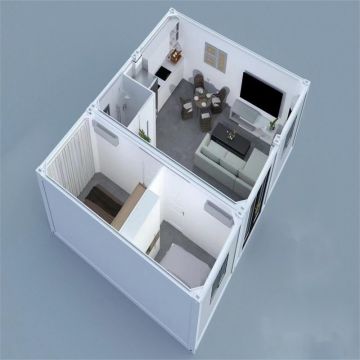 Quality Customized Color Mini 20ft Container House for Office Workshop Warehouse for sale