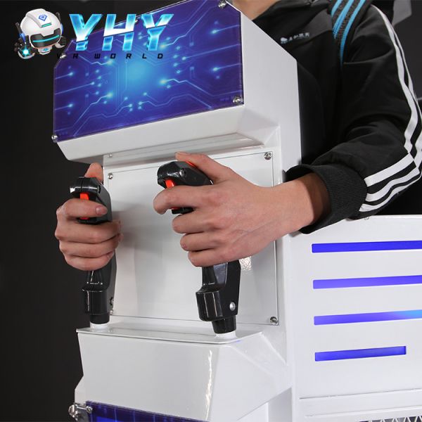 Quality 9D VR Roller Coaster Simulator 1 Player Rocket VR 360 Machine for sale