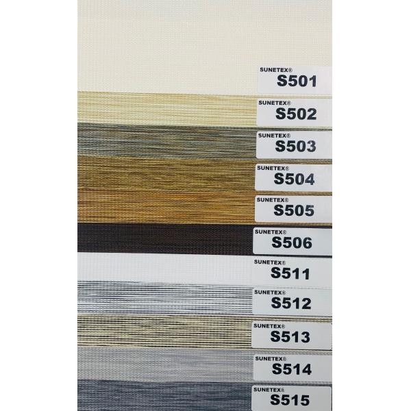 Quality Korea Style 100% Polyester Solid Color Zebra Blind Blackout Fabric For Window for sale