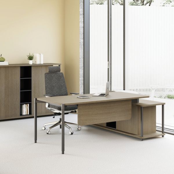 Quality FLEX Ergonomic Design Executive Office Desk Rectangular Shape With Spacious for sale