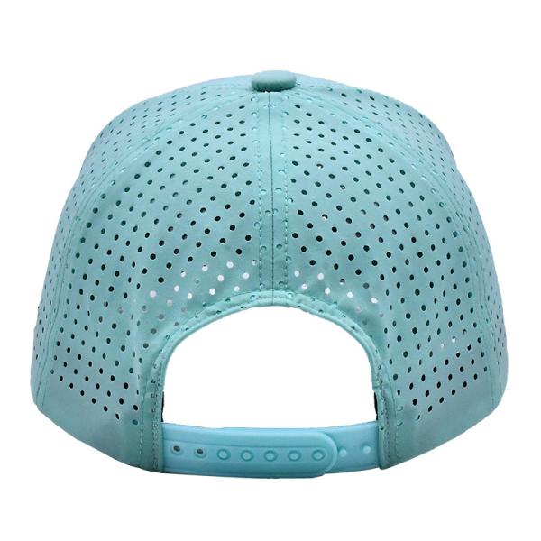 Quality Flat Brim Embroidered Baseball Caps With 100% Polyester Sweatband Custom Size for sale