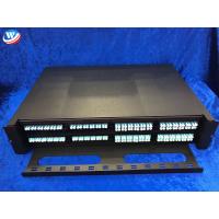 Quality 48 Core Fiber Optic Patch Panel 24 Port SC Adapter 2U Type for sale
