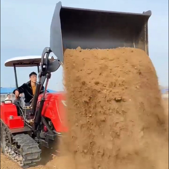 Quality Multifunction Crawler Tractor / Compact Tracked Tractor Agricultural Machinery for sale
