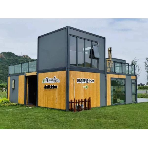 Quality Guard House Modern Design Prefabricated Metal Steel Structure Building for for sale