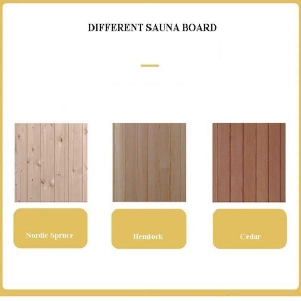 Quality 2 People Infrared Sauna Room Supported By Customization for sale