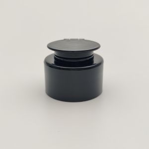 Quality Recycled Black 28 410 Flip Top Cap Wiith Screw Lock Leakage Resistant for sale