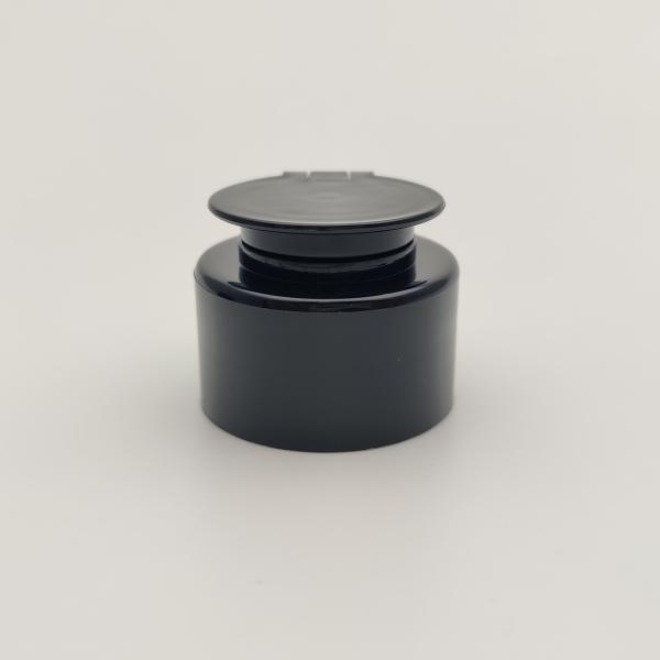 Quality Recycled Black 28 410 Flip Top Cap Wiith Screw Lock Leakage Resistant for sale