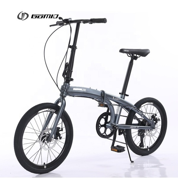 Quality GOMID 20 inch Foldable Bike Custom Folding Bicycle with SHIMANO TZ31 Rear Derailleur and 120kg Load Capacity Biciklet for sale