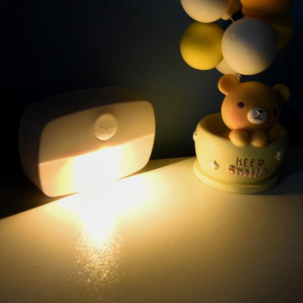 Quality Energy Saving Wireless Smart LED Night Light Motion Sensor For Closet Bedroom for sale