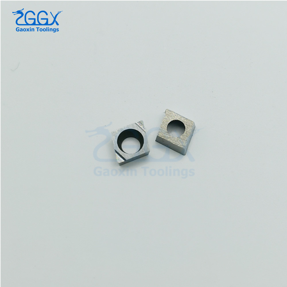 Quality Indexable CNC Carbide Aluminum Turning Inserts Internal Cutting CCGT CCGT030102 for sale
