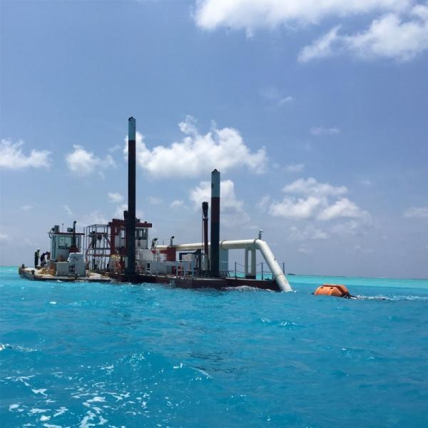 Quality 4000m3 22inch Pond Dredging Equipment Cutterhead Suction Dredge for sale