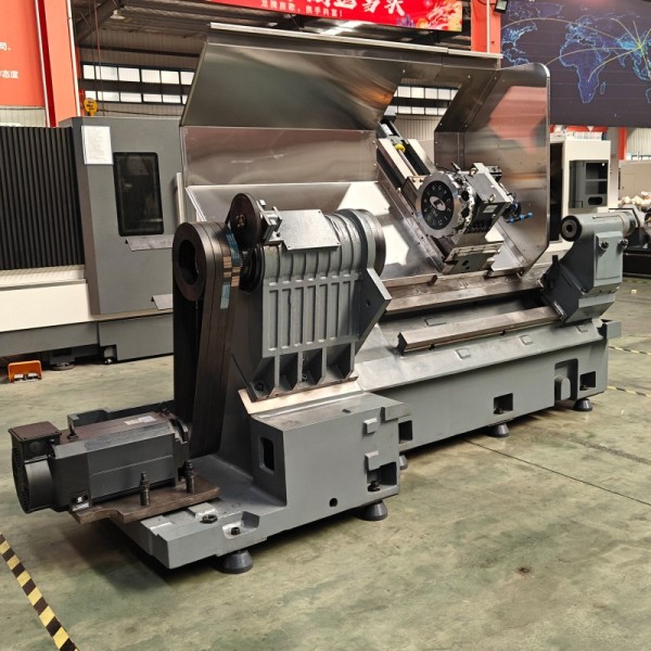 Quality Box Way CNC Lathe TCK63M-1000 | 12-Station Live Turret For Efficient Tool Changes for sale