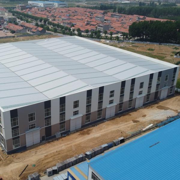 Quality Prefab Steel Structure Workshop with Crane for Industrial Buildings for sale