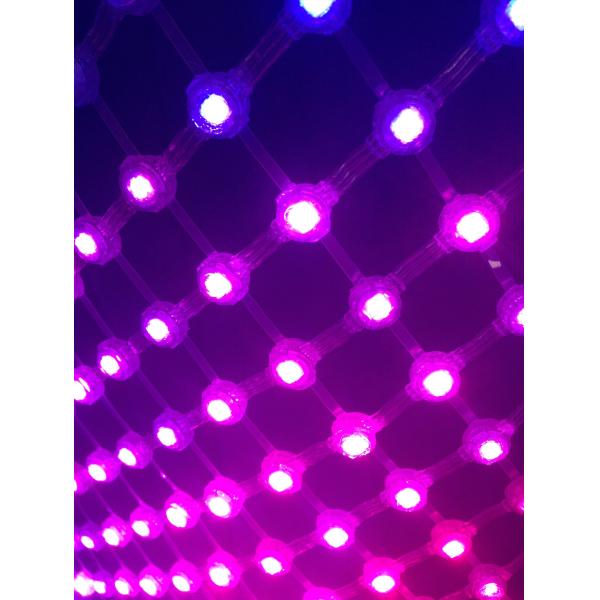 Quality 1110PCS/M2 Transparent Flexible Led Grid Screen RGB SMD for sale