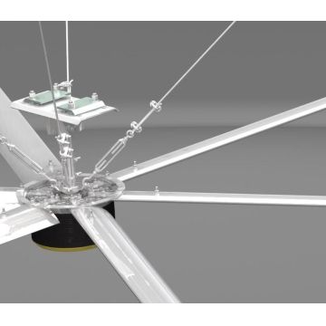 Quality 24 Foot Workshop Cooling Commercial Interior Hvls Ceiling Fan for sale