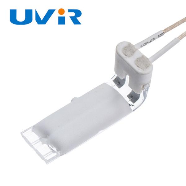 Quality UVIR 3D L-Type White Coating Quartz Infrared Heating Element 1100W 115V for sale